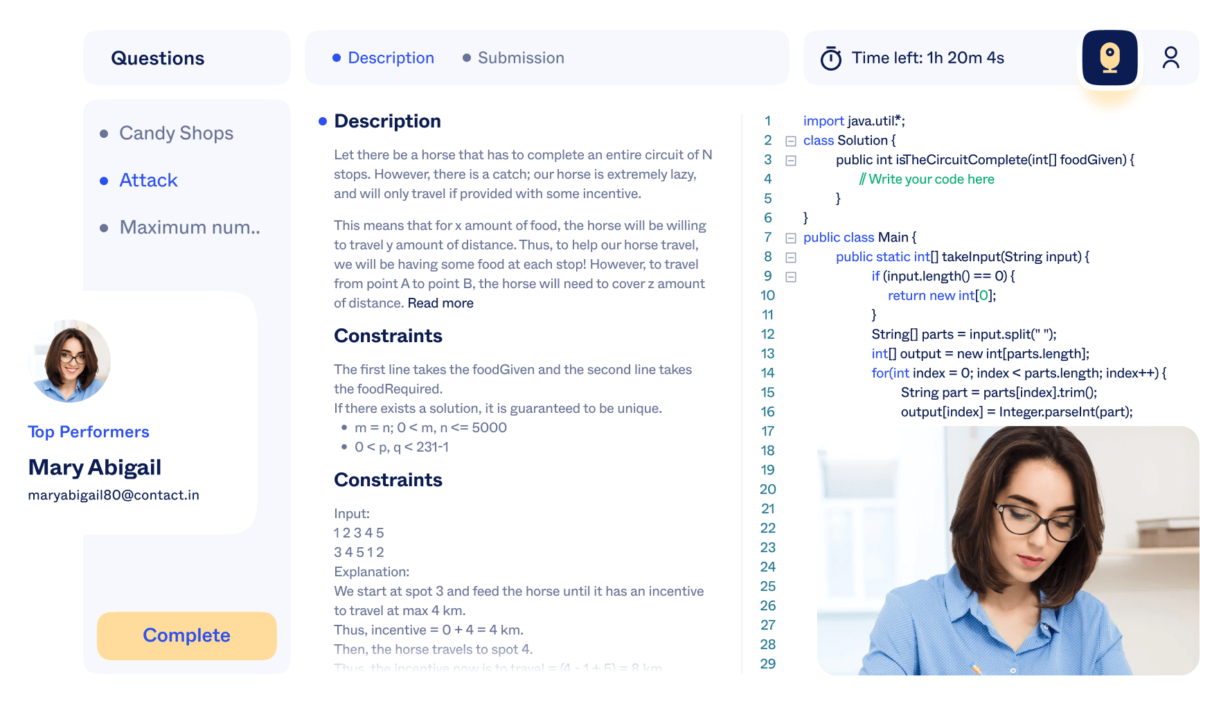 Codejudge - Online Assessment and Developer Hiring Platform